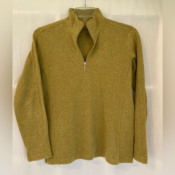 Orvis | Sweaters | Orvis 4 Zip Mens M Heavy Pullover 10 Cotton Light ...